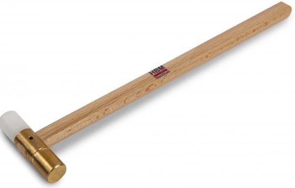 Juvelerhammer messing / nylon. - Værktøj - Witzel Hobby