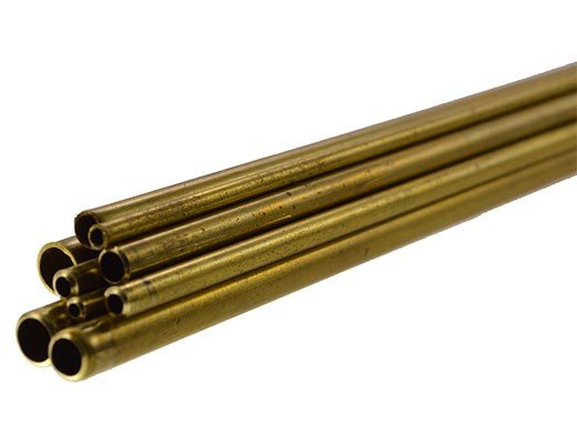 Rør af messing - Byggematrialer - Witzel Hobby